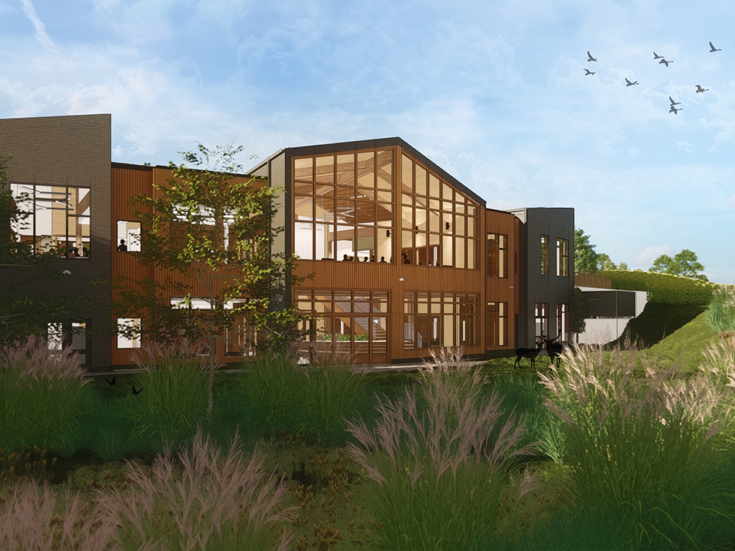 Sleeping Giant School | Patriquin Architects, New Haven CT ...